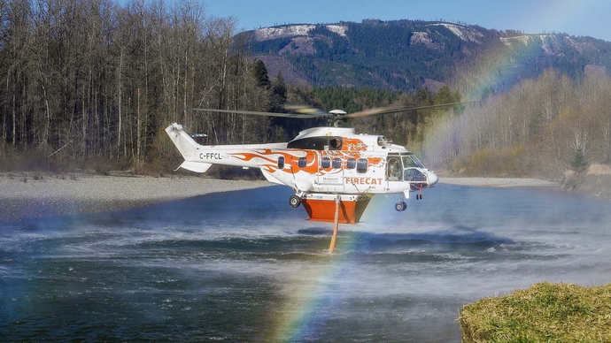 Helitak’s aerial firefighting equipment brings relief to fire zones ...